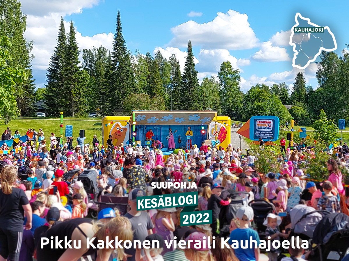 Pikku Kakkonen vieraili Kauhajoella - Visit Suupohja
